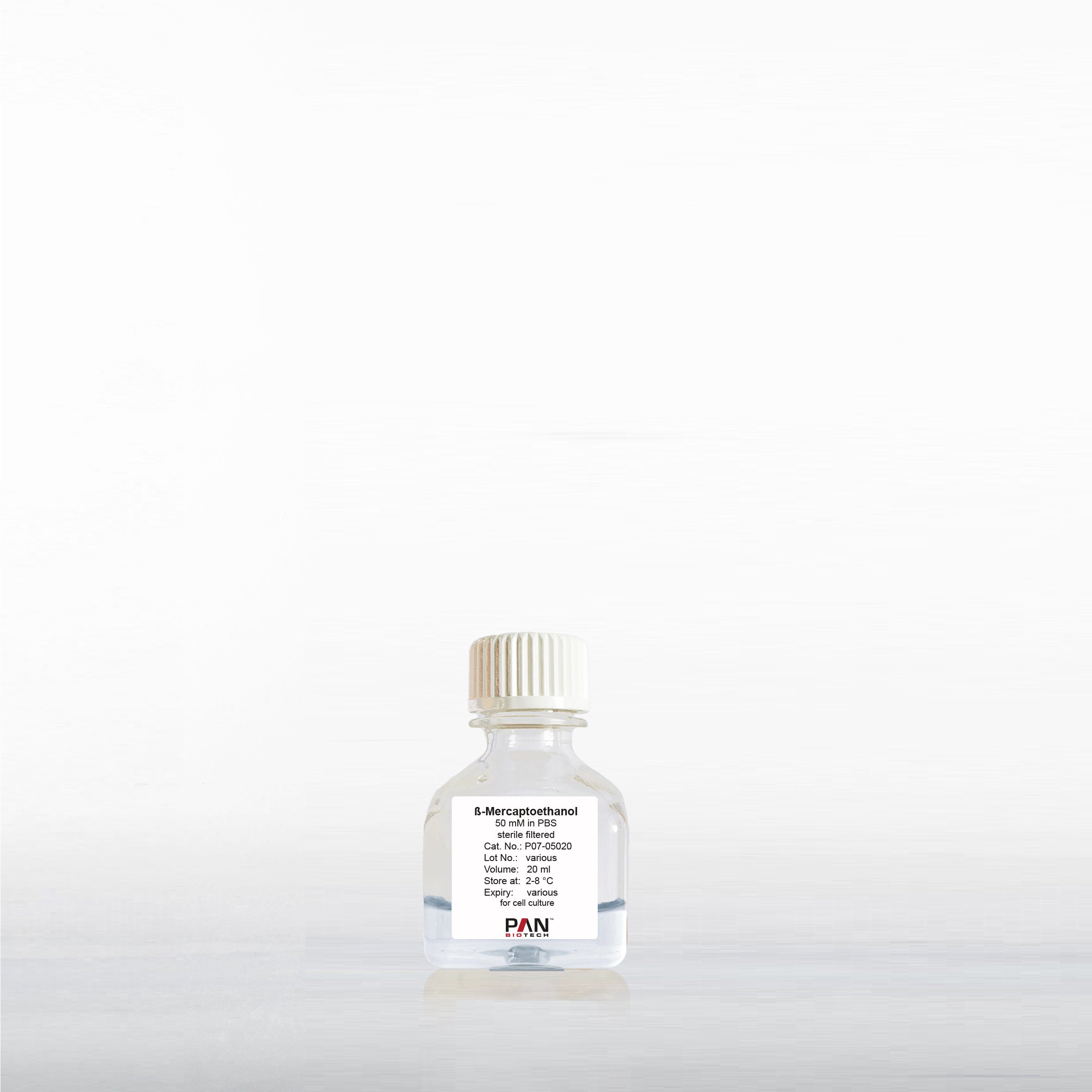 PAN-Biotech 2-Mercaptoethanol 50 mM in DPBS: Suitable for Cell Culture – Ilex Life Sciences