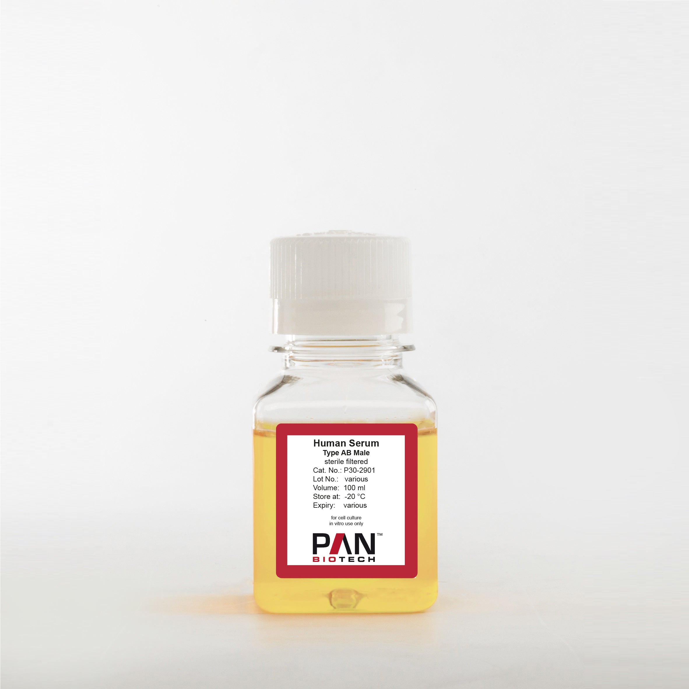 Human Serum, Type AB, Male, Sterile Filtered, EU Origin | PAN-Biotech ...