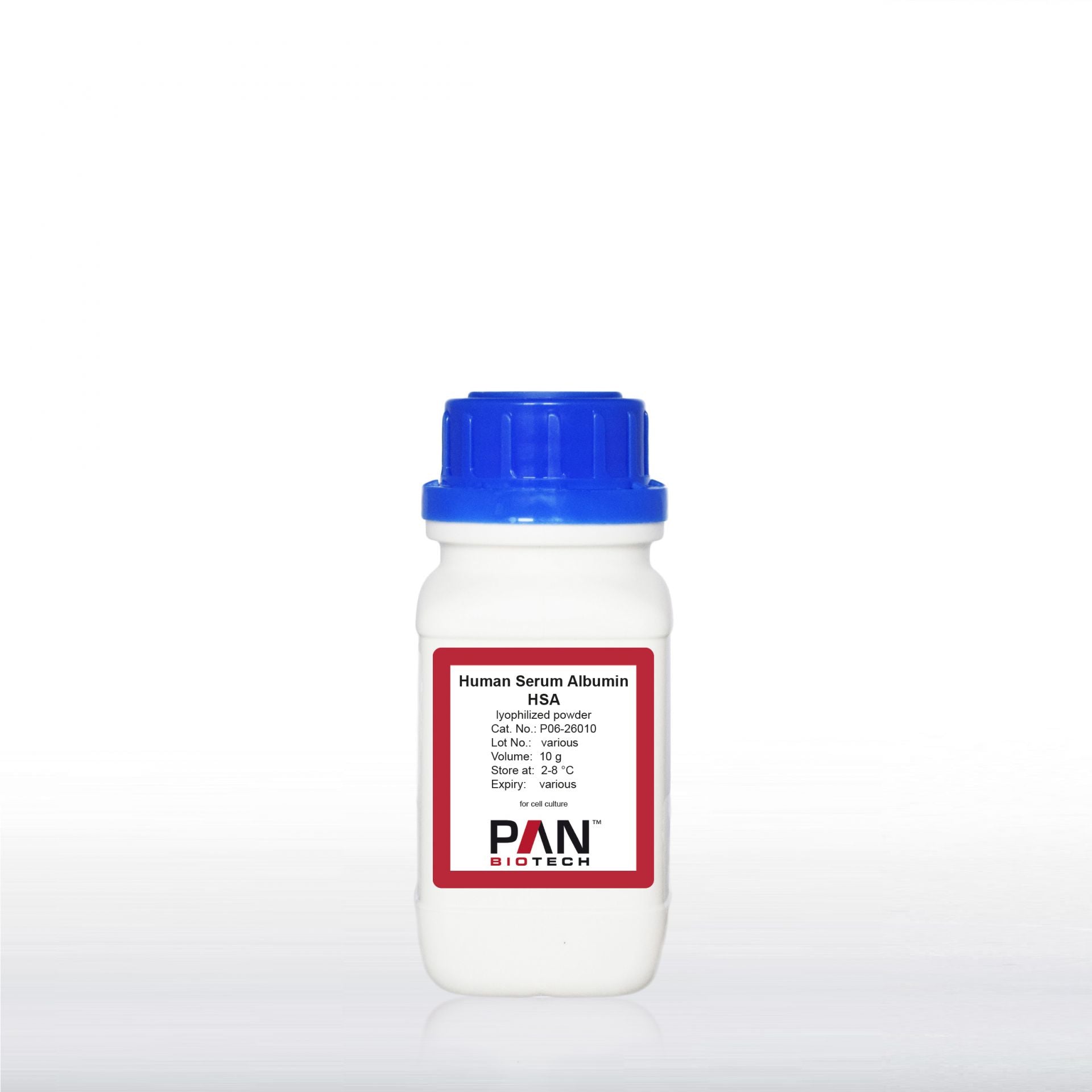 PAN-Biotech Human Serum Albumin (HSA), Lyophilized Powder, US Origin ...